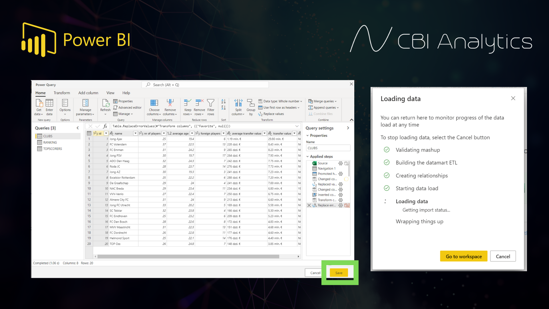 Power Bi How To Create A Datamart Cbi Analytics Power Bi Web Development Tutorials