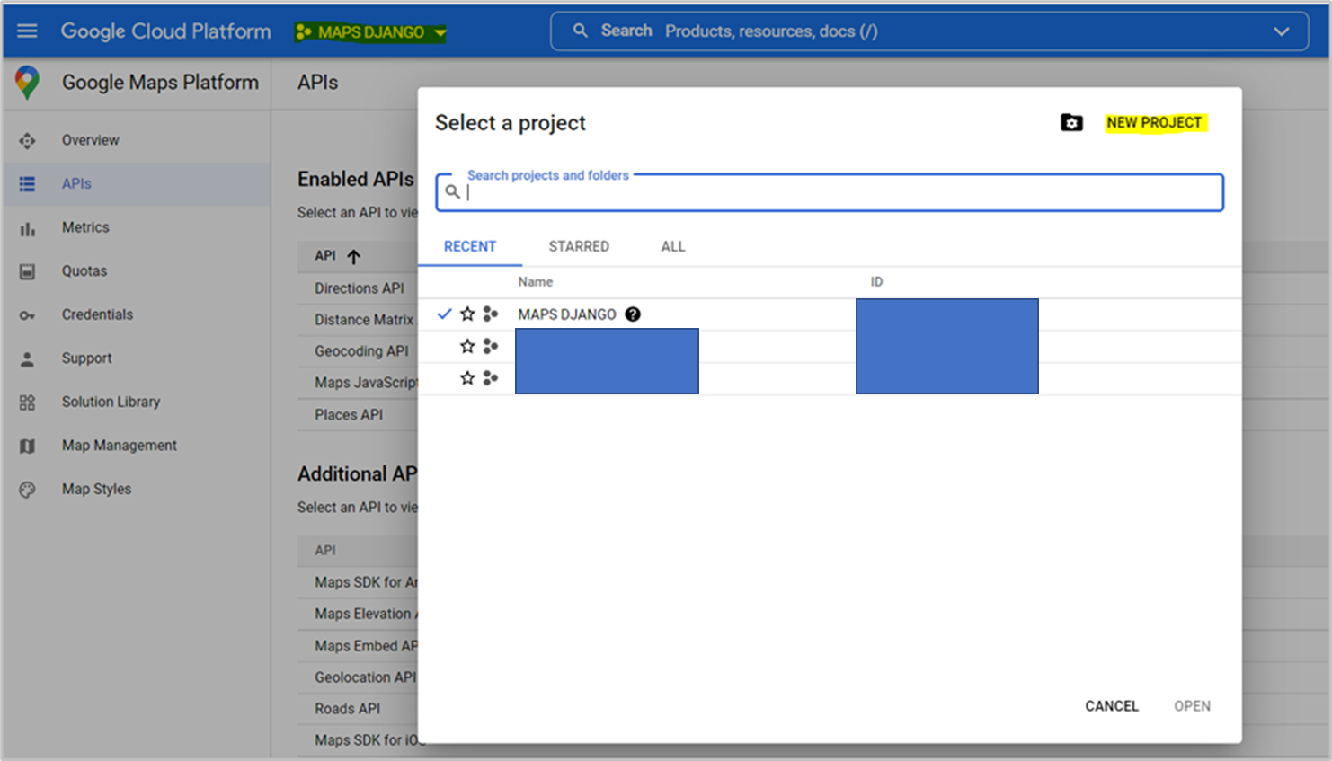Django Google Maps Tutorial #1: Set up API in Google Cloud Platform – CBI Analytics | Power BI ...