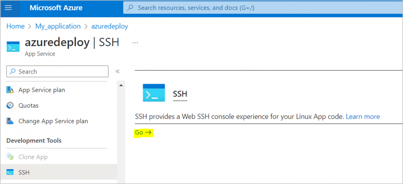 Deploy Django App on Azure #3: Deploy Source Code to Azure – CBI ...