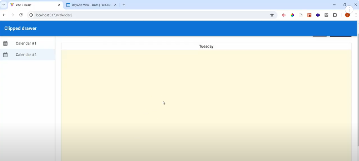 Django React And Fullcalendar Tutorial 2 Using Views And View Switching With Buttons Cbi